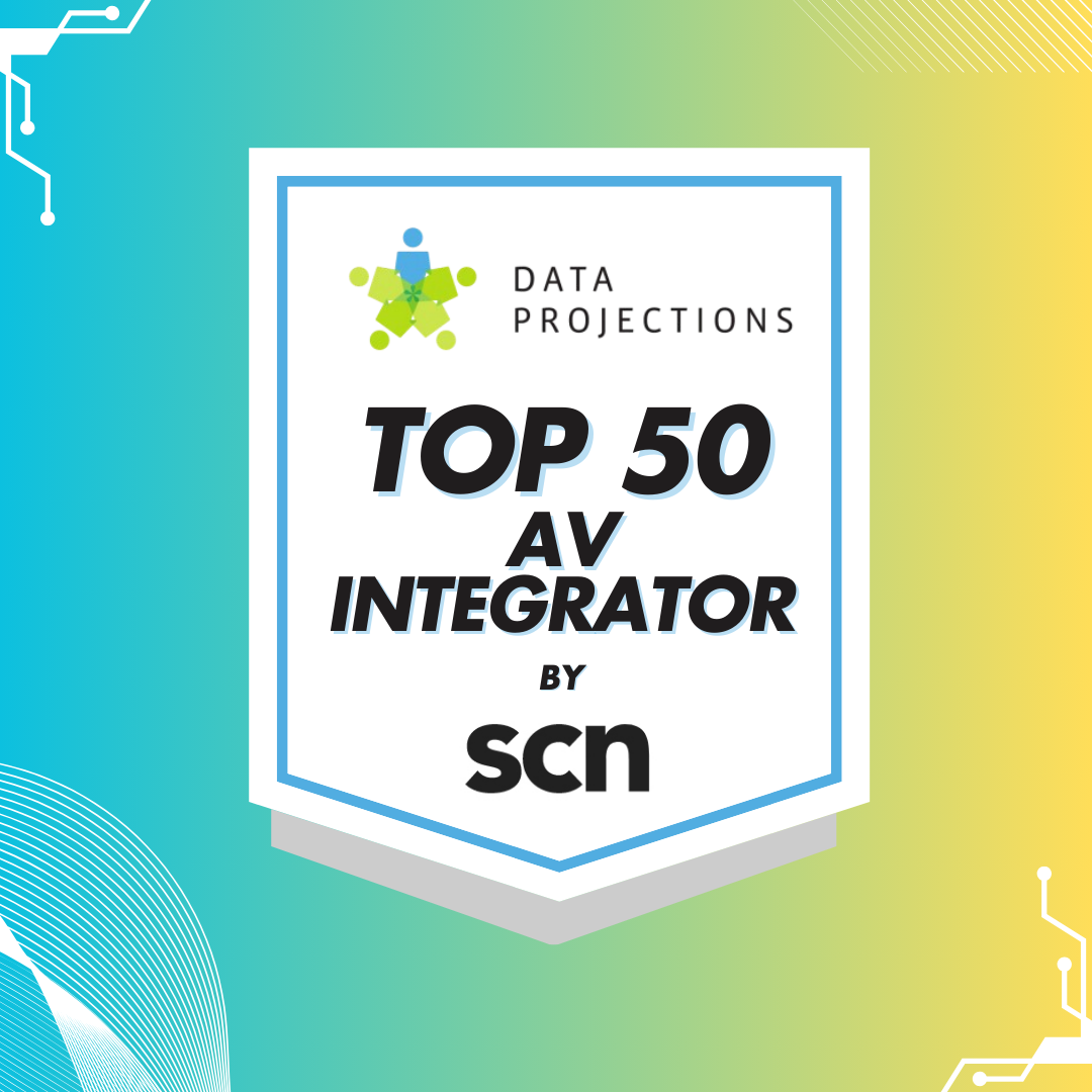 Data Projections Named to SCN’s 2024 Top 50 AV Integrators List